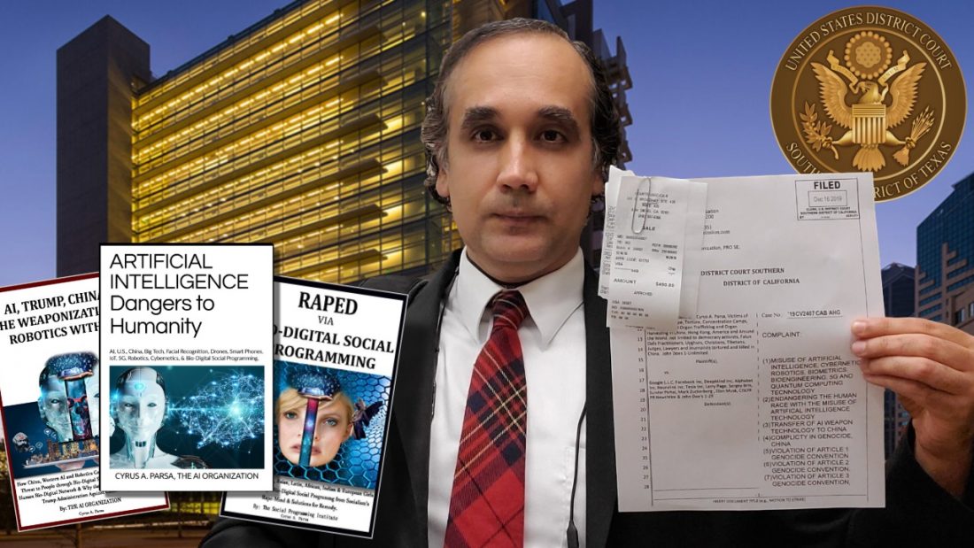 The AI Organization Founder Cyrus Parsa : Nano-Tech Vaccines, Big Tech ...