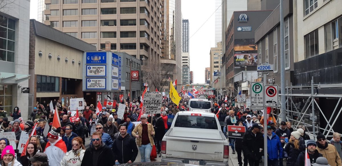 Canada [ Feb 19] Thousands March for Freedom to Stand in Solidarity ...